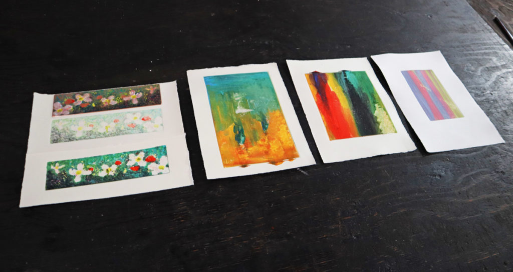 【銅版画の作り方 技法 その3】版画だけど一点もの モノタイプ（monotype）で作ってみよう Egasuki